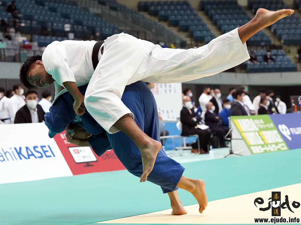 【レポート】全試合担ぎ技「一本」、業師・押領司龍星が初優勝／2021年度全日本学生柔道体重別選手権大会(男子40回)90kg級レポート | eJudo