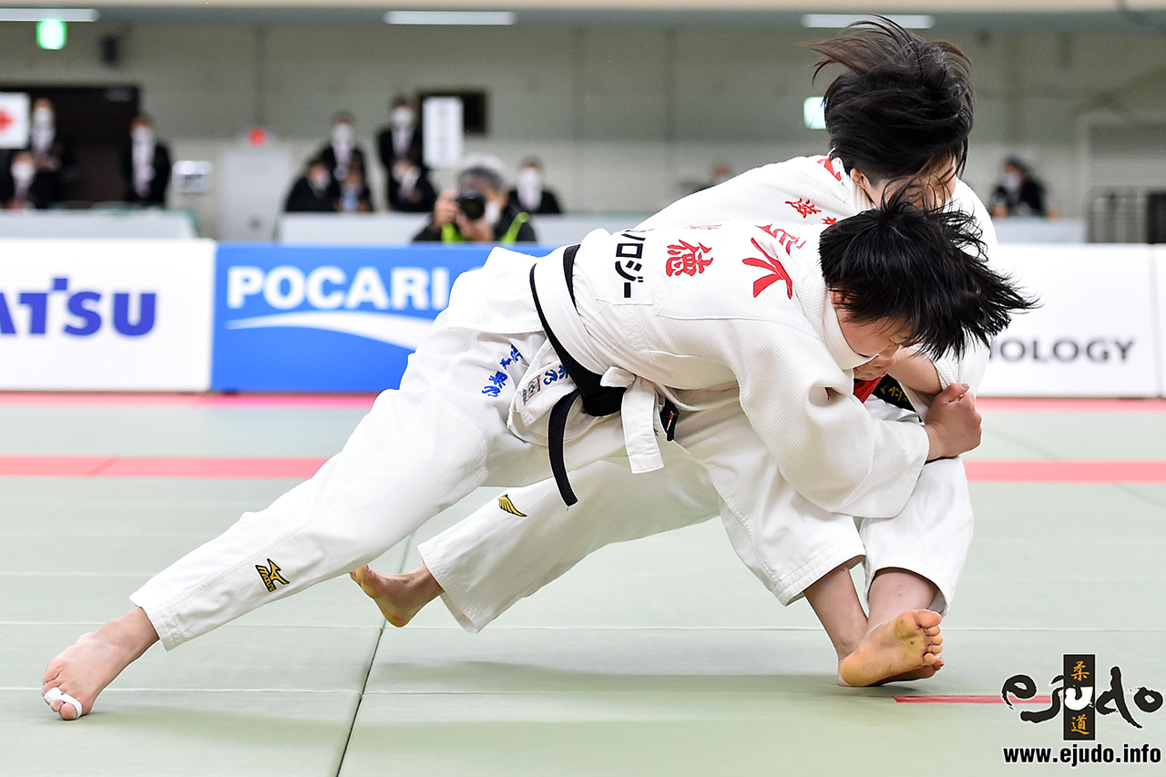 【レポート】宮木果乃が王座獲得、準決勝でインターハイの雪辱果たす／第44回全国高等学校柔道選手権大会女子48kg級 | eJudo