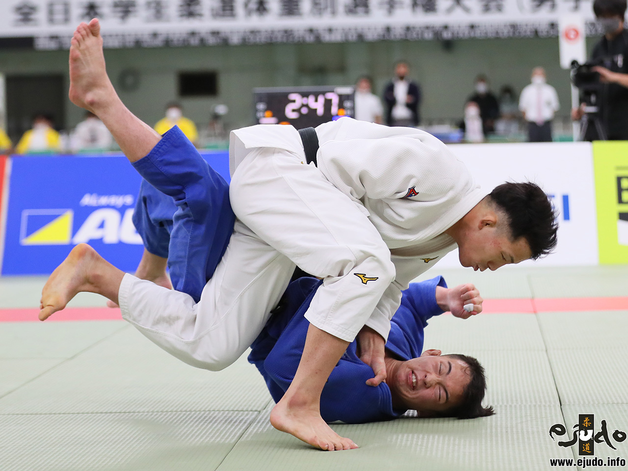 【ニュース】激戦81kg級は老野祐平が優勝、1年生後藤颯太が73kg級を制す／2022年度全日本学生柔道体重別選手権大会(男子41回)第1日 | eJudo