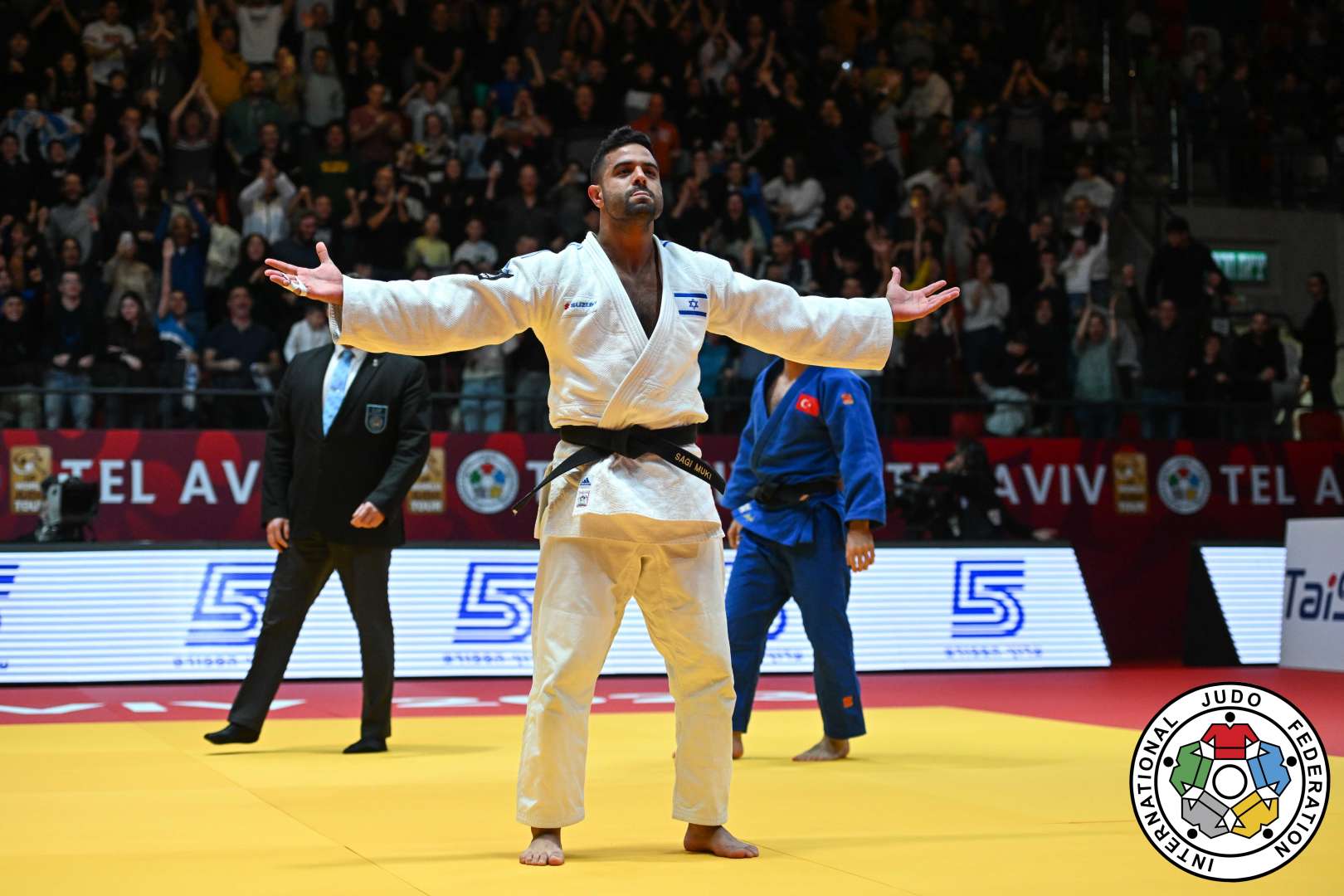 【ニュース】大声援受けたムキが地元で復活V、73kg級はストンプがワールドツアー2勝目飾る／グランドスラム・テルアビブ2023第2日男子(73kg級、81kg級) | eJudo