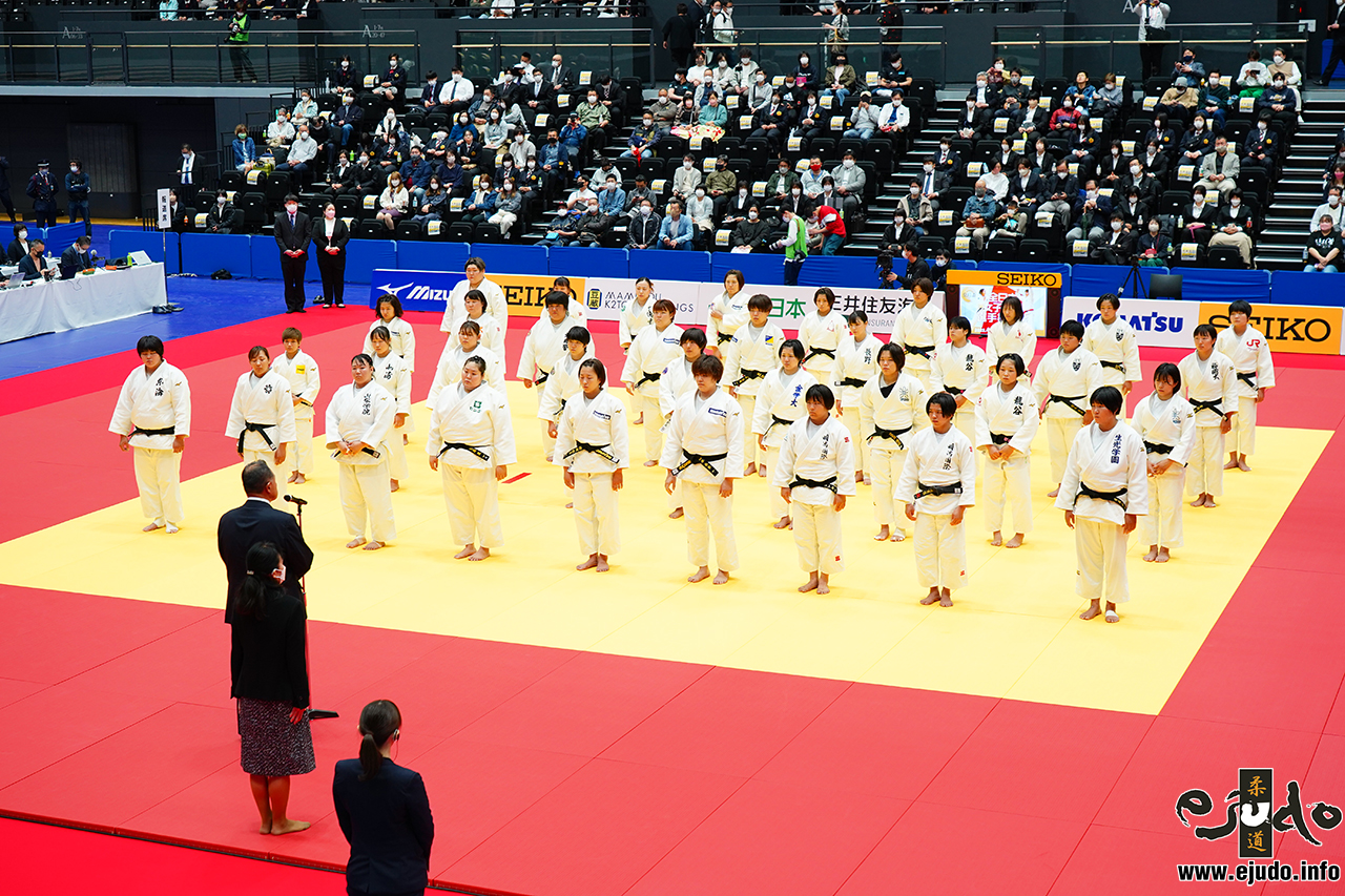 リアルタイム結果速報／第38回皇后盃全日本柔道選手権大会 | eJudo