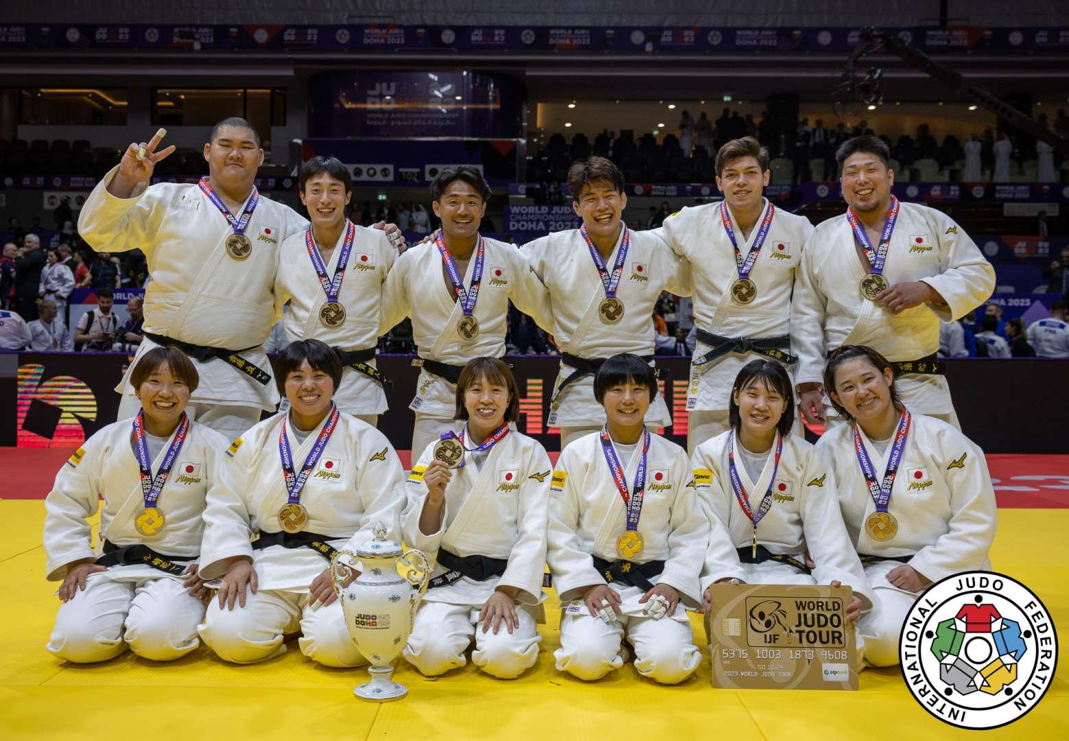男女混合団体戦全試合結果／ドーハ世界柔道選手権2023 | eJudo