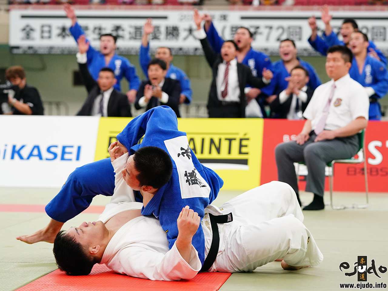 【ニュース】悲願達成、国士舘大が16年ぶり7度目の優勝飾る／2023年度全日本学生柔道優勝大会(男子72回) | eJudo
