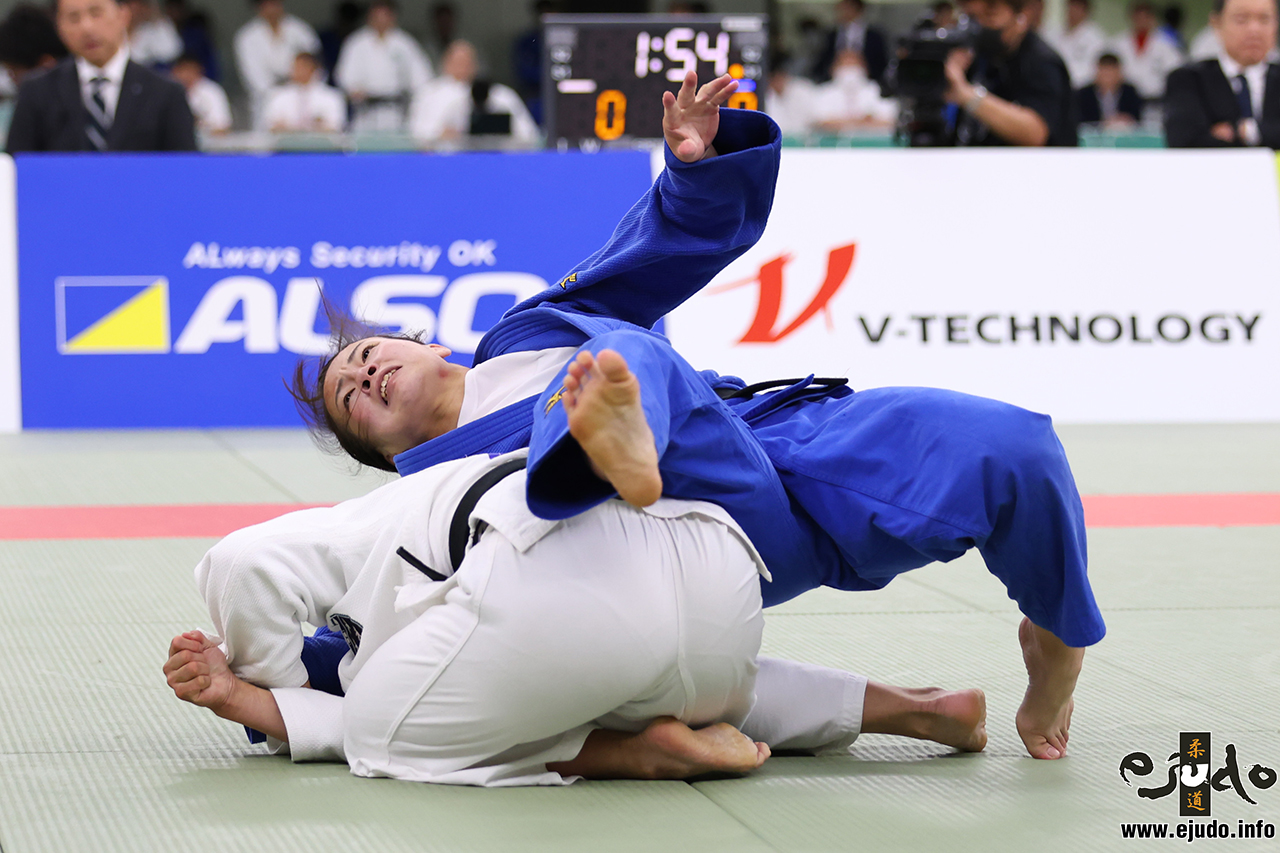 【レポート】「冷静さ」テーマに環太平洋大が完勝、10年ぶりの栄冠勝ち取る／2023年全日本学生柔道優勝大会(女子32回)女子第1部 ③決勝 | eJudo