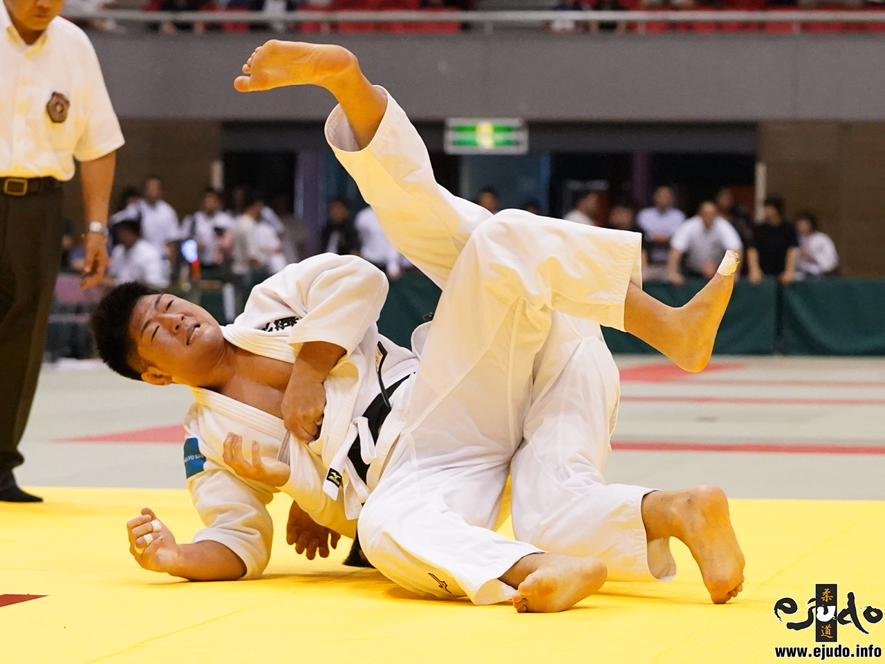 【レポート】岩渕晃大、2年ぶりの王座奪回なる／第53回全日本実業柔道個人選手権大会・男子90kg級 | eJudo