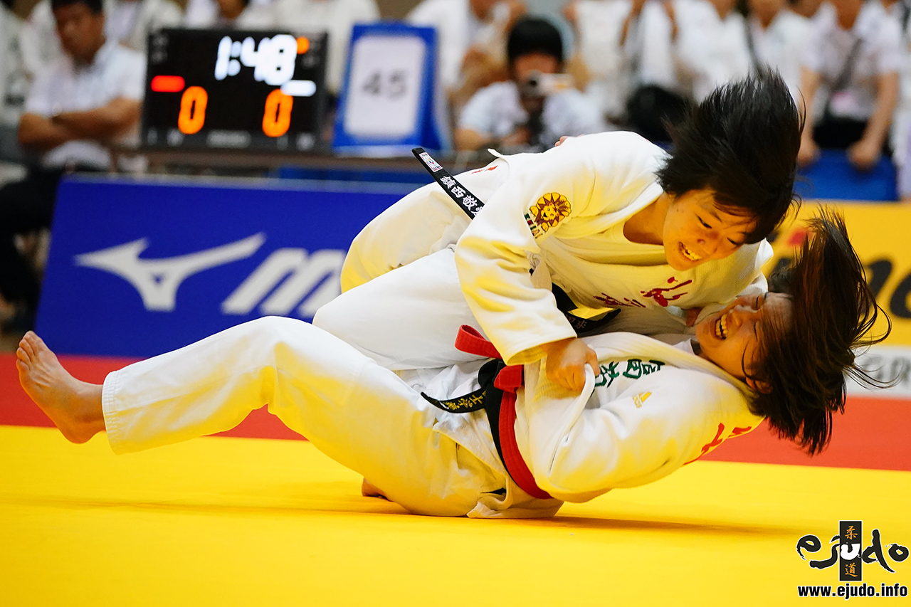 【ニュース】激戦57kg級は高校2年生・本田里來が世界カデに続く頂点。48kg級は宮木果乃、最重量級は椋木美希が初優勝飾る／2023年度全日本ジュニア体重別選手権大会 | eJudo