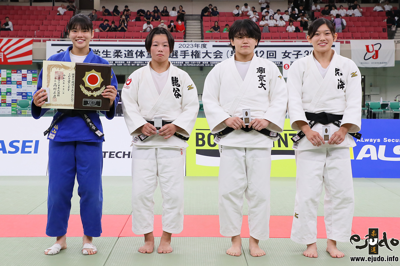 全試合結果／2023年全日本学生柔道体重別選手権大会(女子39回) | eJudo
