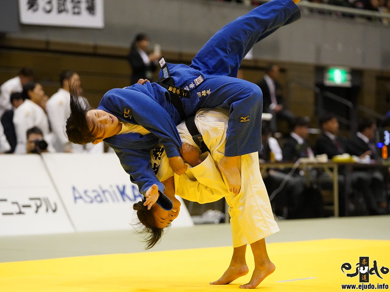 【ニュース】準決勝カードは東海大vs環太平洋大、龍谷大vs帝京大／2023年度全日本学生柔道体重別団体優勝大会(女子15回)第1日 | eJudo