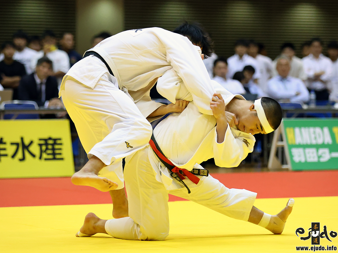 【レポート】インターハイ連覇の川端倖明、変わらぬ「取り味」でU-20カテゴリも制覇／2023年全日本ジュニア体重別選手権大会・男子90kg級 | eJudo