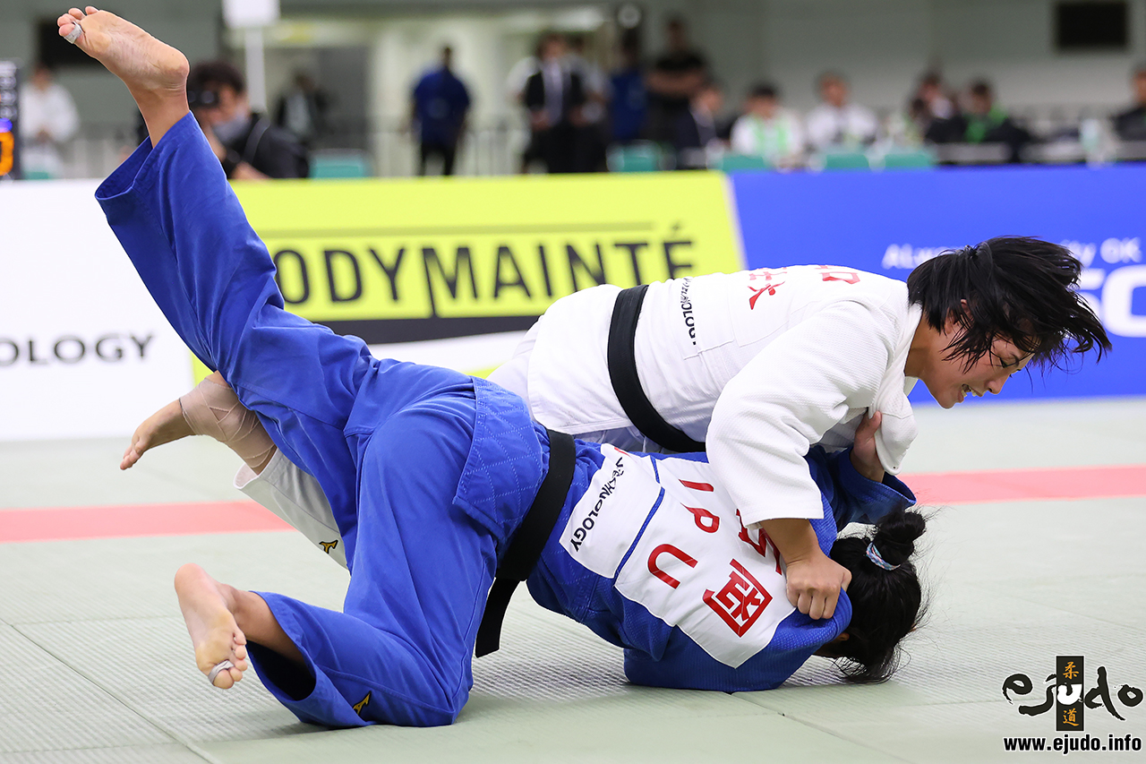 【レポート】山口葵良梨が優勝、一段上の強さ見せつける／2023年度全日本学生体重別選手権大会 女子63kg級 | eJudo