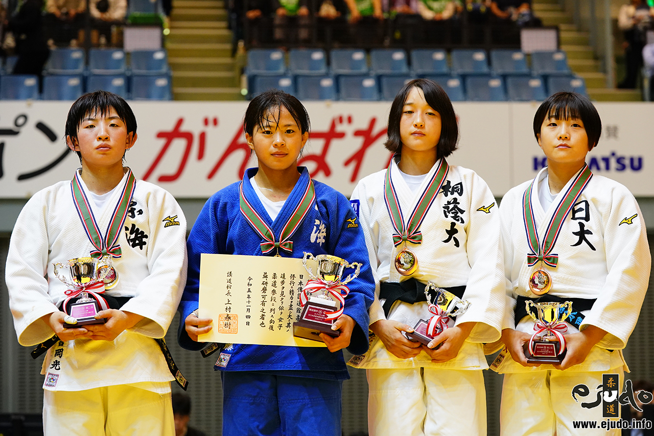 女子全試合結果／2023年度講道館杯全日本柔道体重別選手権大会 | eJudo