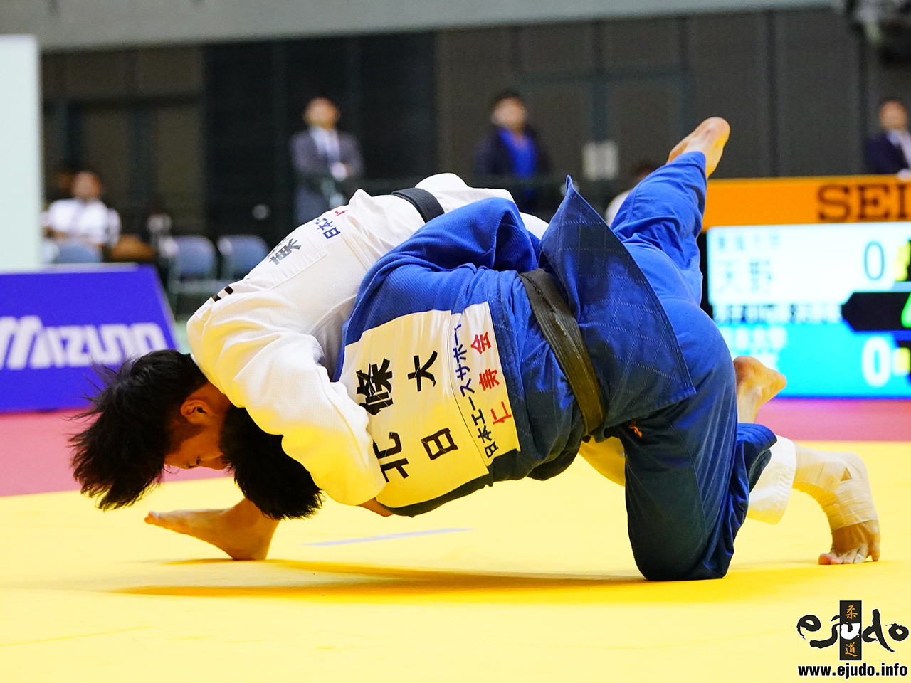 【レポート】大学2年生天野開斗、一気にシニアの頂点極める／2023年度講道館杯全日本柔道体重別選手権大会 男子81kg級 | eJudo