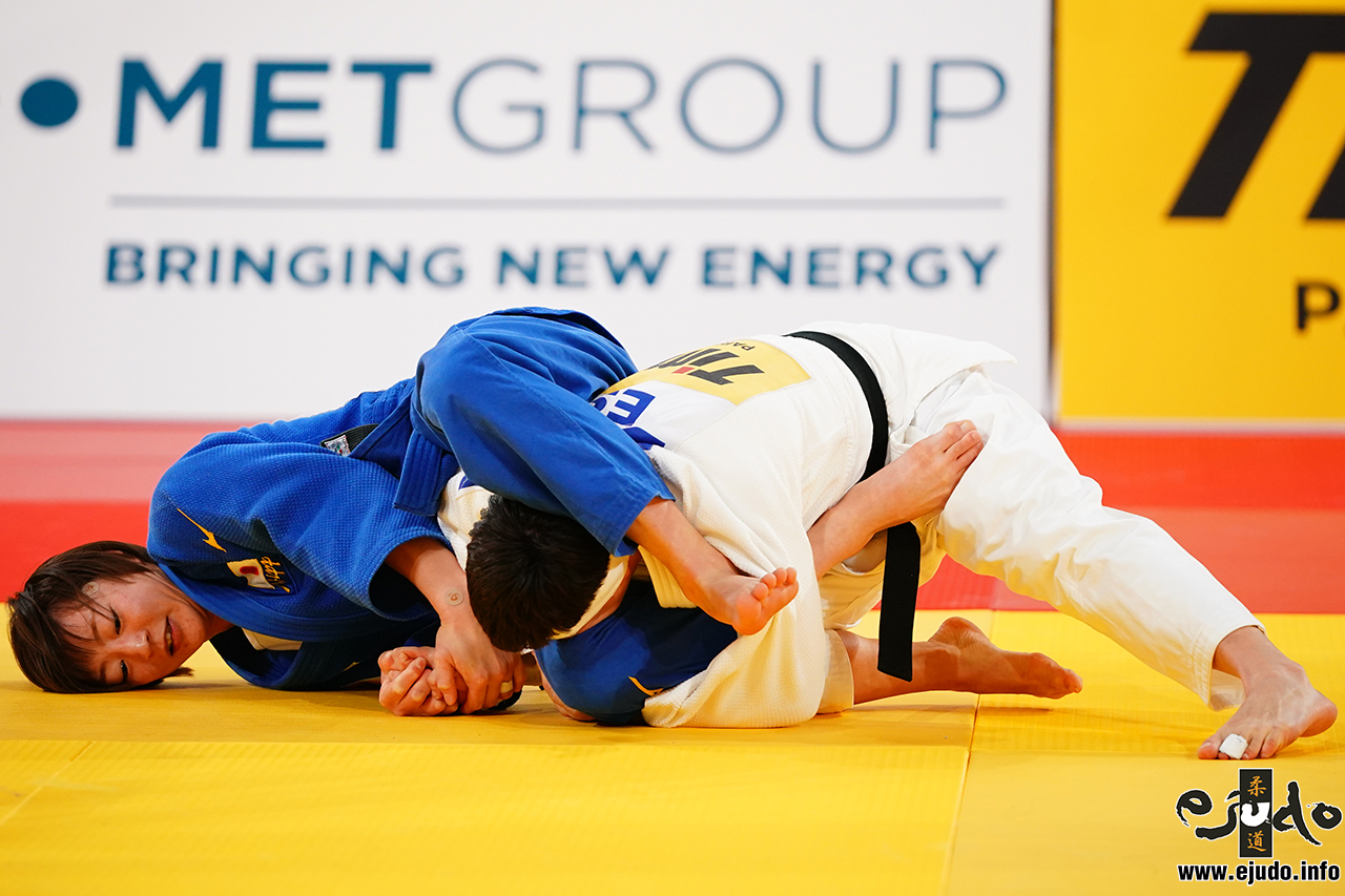 【レポート】角田夏実、他をまったく寄せ付けず。決勝は因縁のフィゲロアを「秒殺」／グランドスラム東京2023・女子48kg級 | eJudo