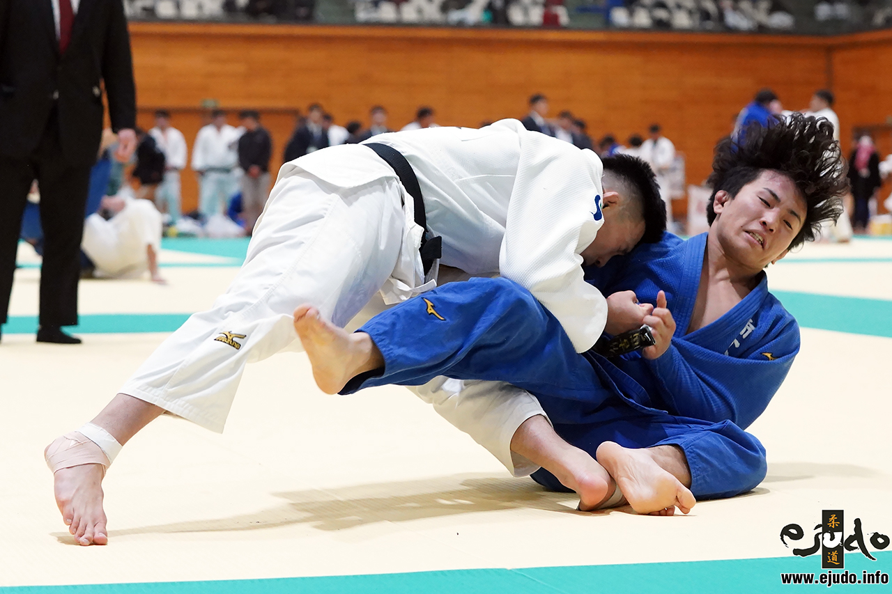 【レポート】鎌倉啓太郎圧勝、練り上げた「変則」で大会席巻／全日本学生柔道 Winter Challenge Tournament 2024 73kg級 | eJudo