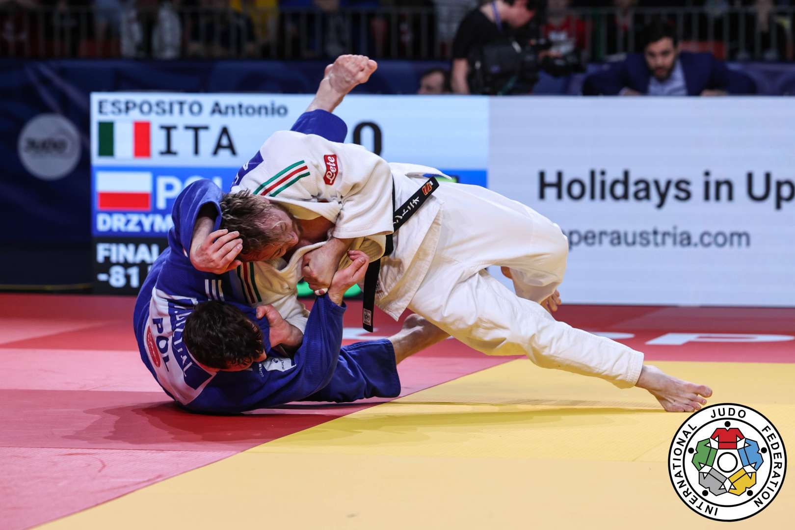 【速報レポート】大爆発エスポージト驚きの全試合「一本」V、日本勢は東郷丈児が銅メダル獲得／グランプリ・アッパーオーストリア2024 第2日男子 | eJudo