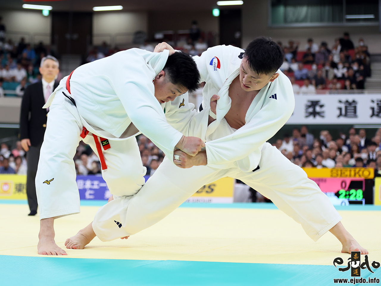 【ニュース】原沢が新境地、6年ぶりのVはならずも冷静な進退で決勝進出／令和6年全日本柔道選手権大会 | eJudo