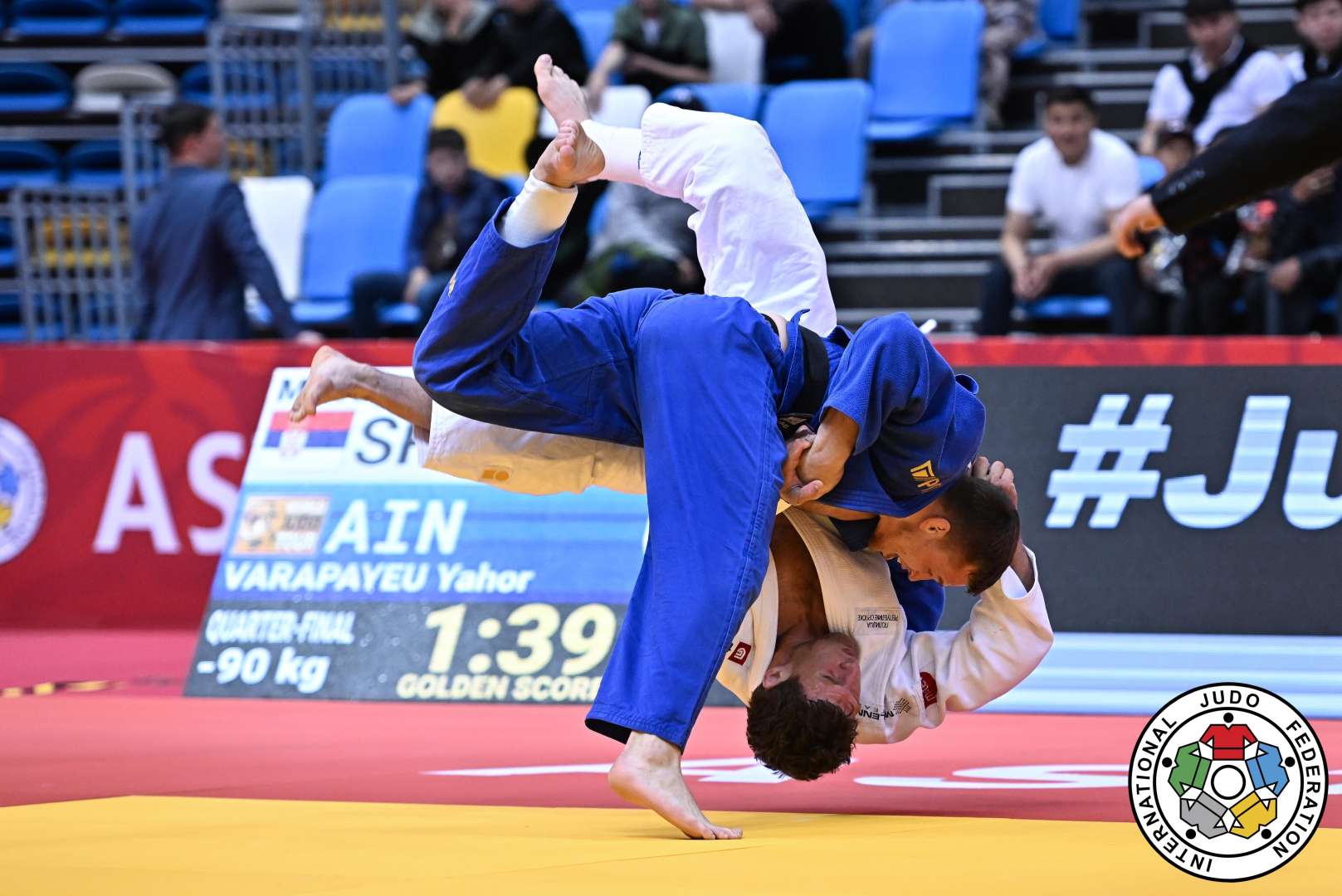 【速報レポート】大物ことごとく勝ち上がれず、優勝はヤホル・ヴァラパエウ／グランドスラム・カザフスタン2024 男子90kg級 | eJudo