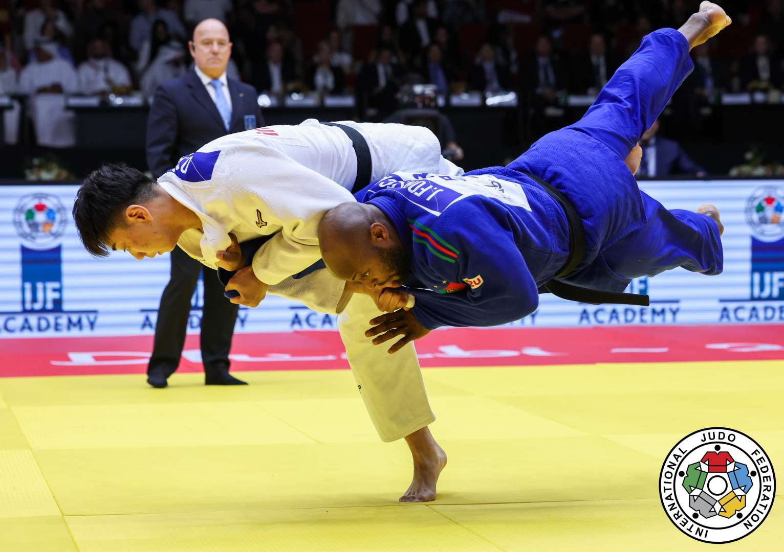 【eJudo’s EYE】仕上がっていたコツォイエフ。6戦8発、「らしさ」発揮した新井道大／アブダビ世界柔道選手権2024 第5日「評」①100kg級 | eJudo