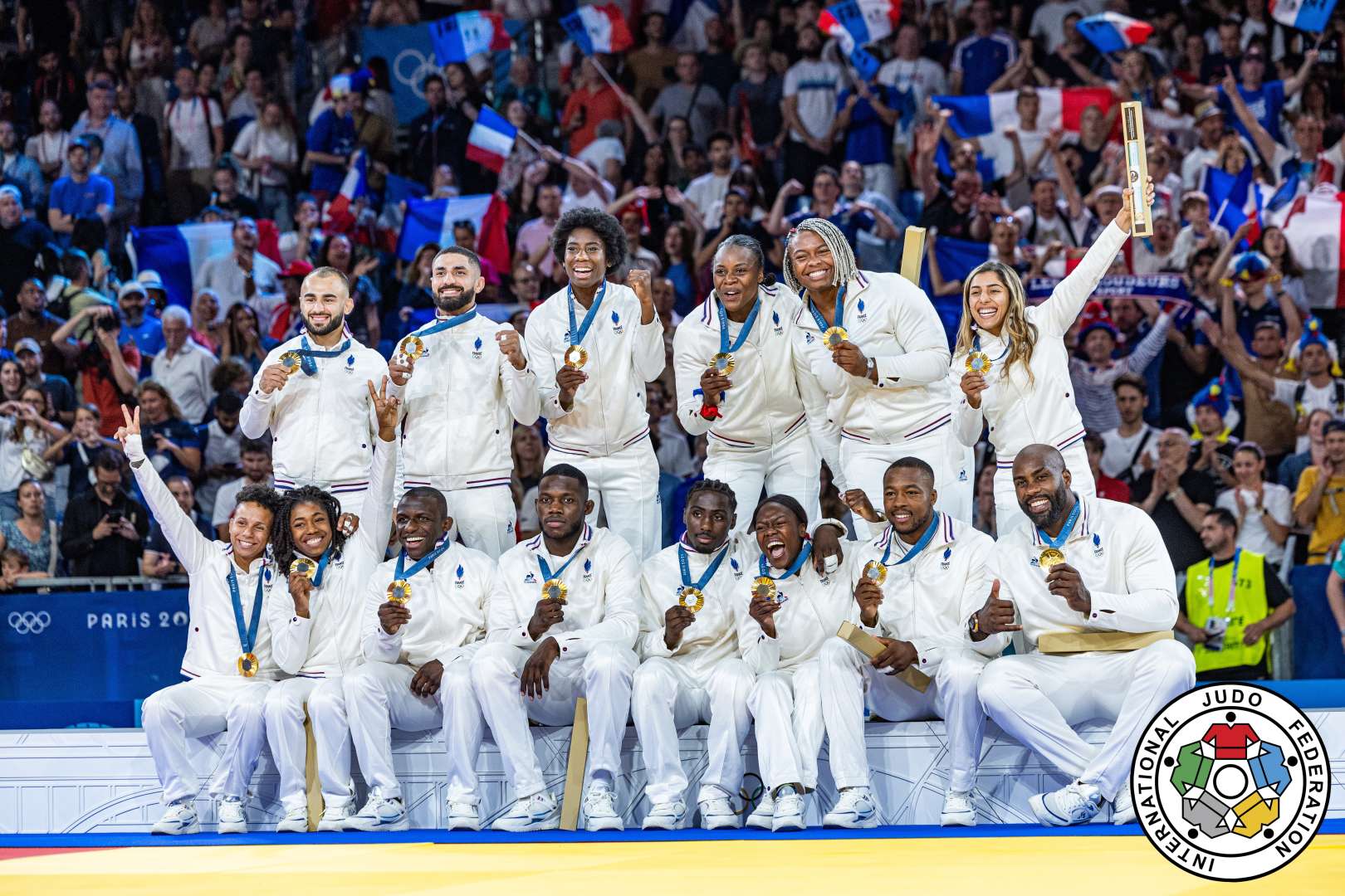 男女混合団体戦・全試合結果／パリオリンピック2024柔道競技 | eJudo