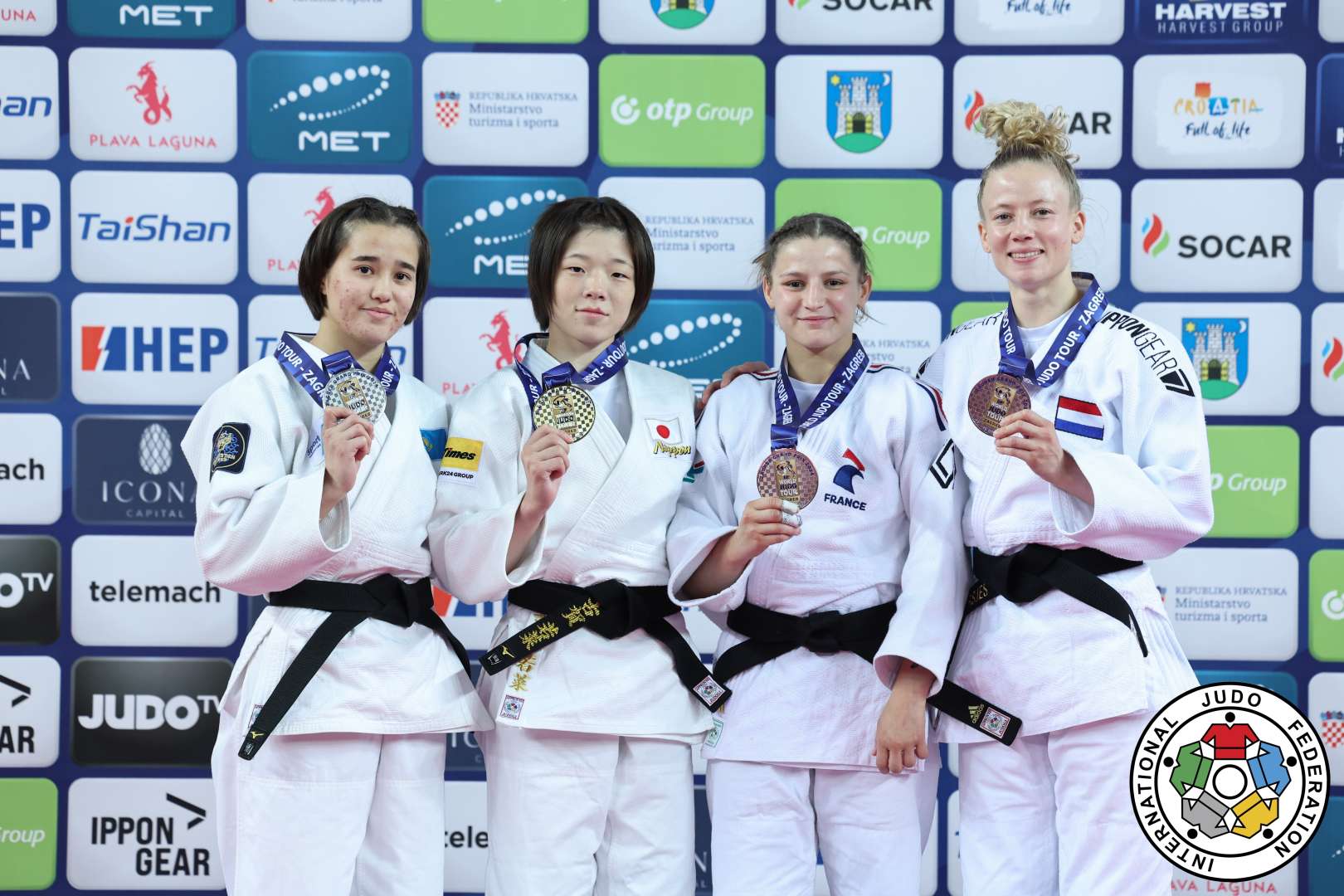 女子全試合結果／グランプリ・ザグレブ2024 | eJudo