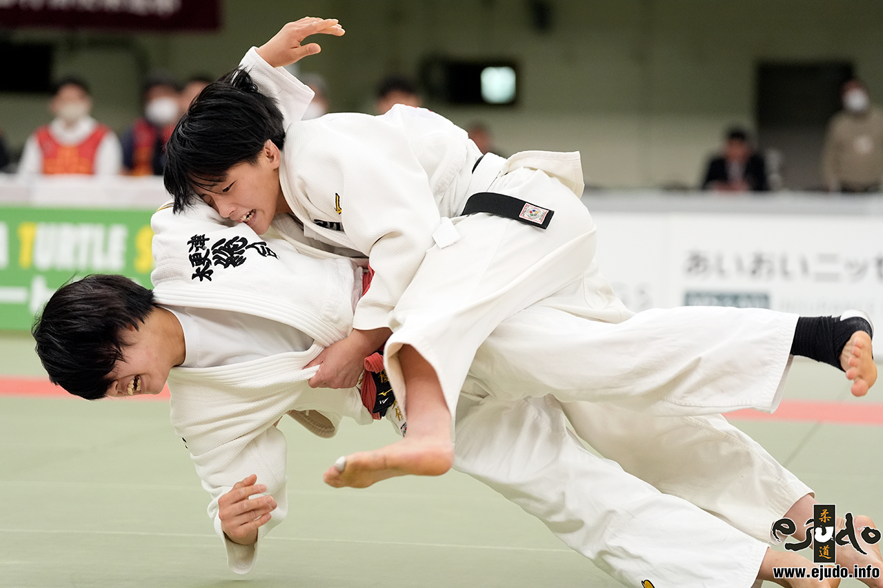 【レポート】井上愛翔が連覇、IH準優勝者・若林美優との本命対決を制す／第47回全国高等学校柔道選手権大会・女子48㎏級 | eJudo