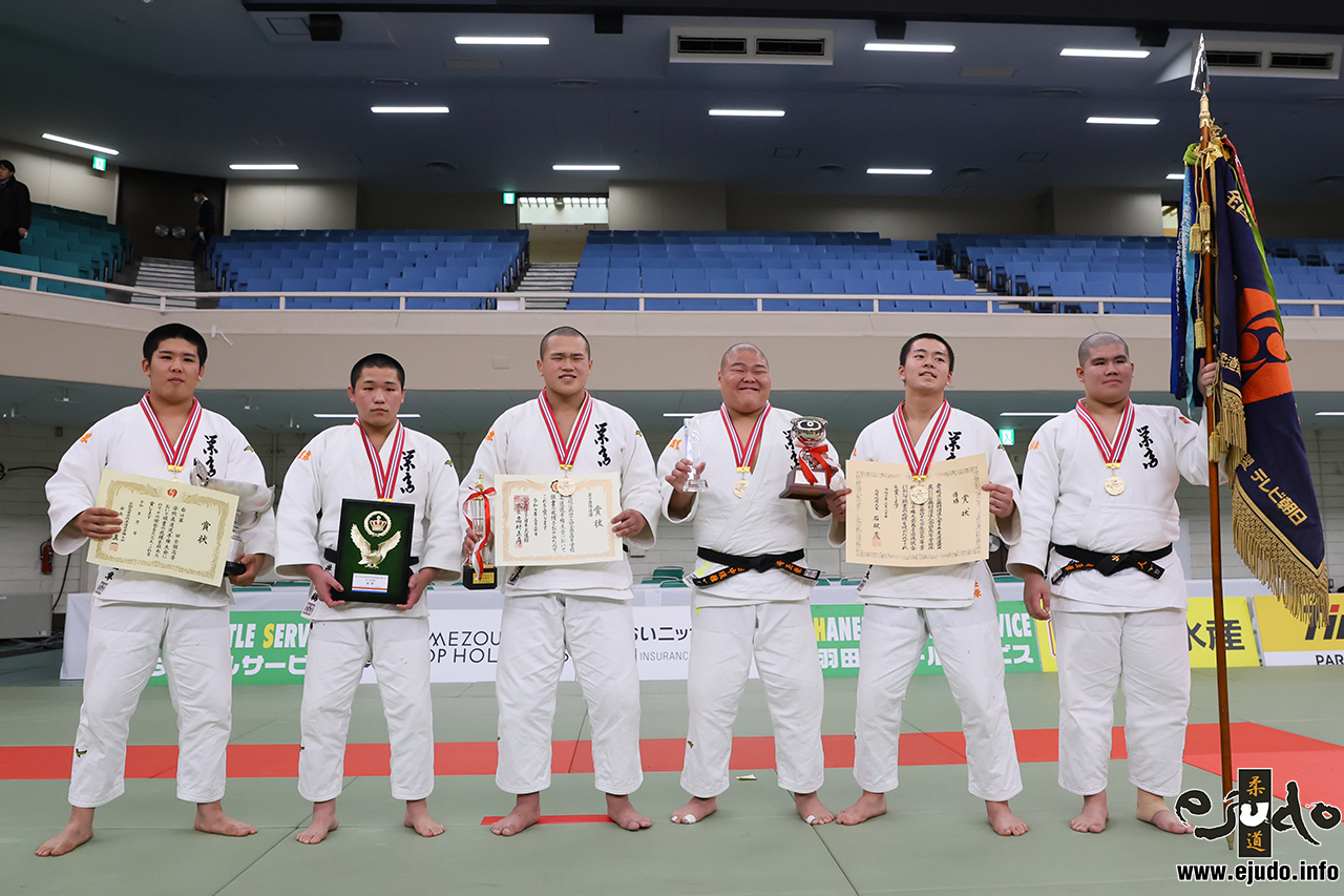 男子全試合結果／第47回全国高等学校柔道選手権大会 団体戦 | eJudo