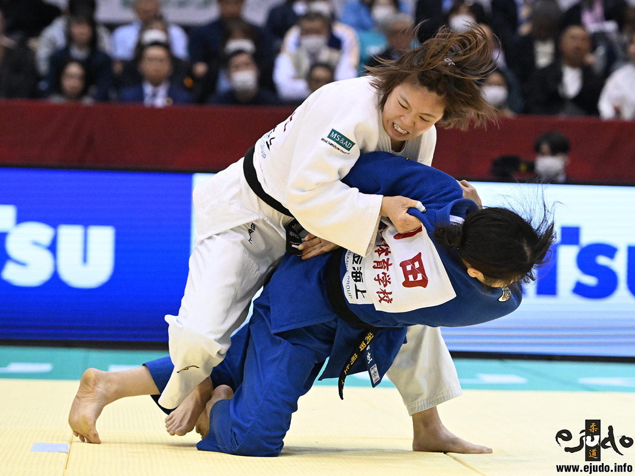 【レポート】老獪さと「勘」を両立、ベテラン玉置桃が大会連覇飾る／2025年全日本選抜柔道体重別選手権大会 女子57kg級 | eJudo