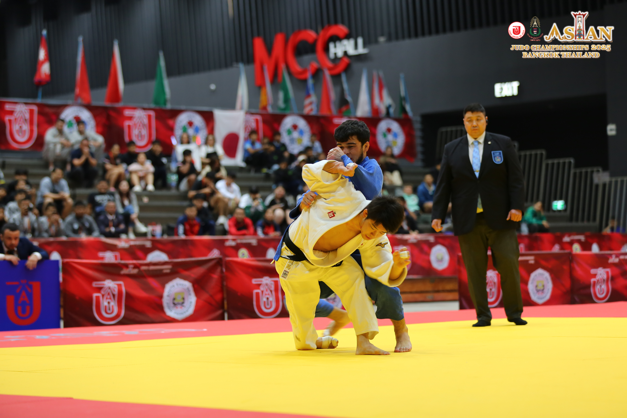 【レポート】中村太樹が全試合一本勝ちの圧勝、田中龍馬は約1年ぶりのタイトル獲得果たす／アジア柔道選手権2025 男子①(60kg級、66kg級) | eJudo