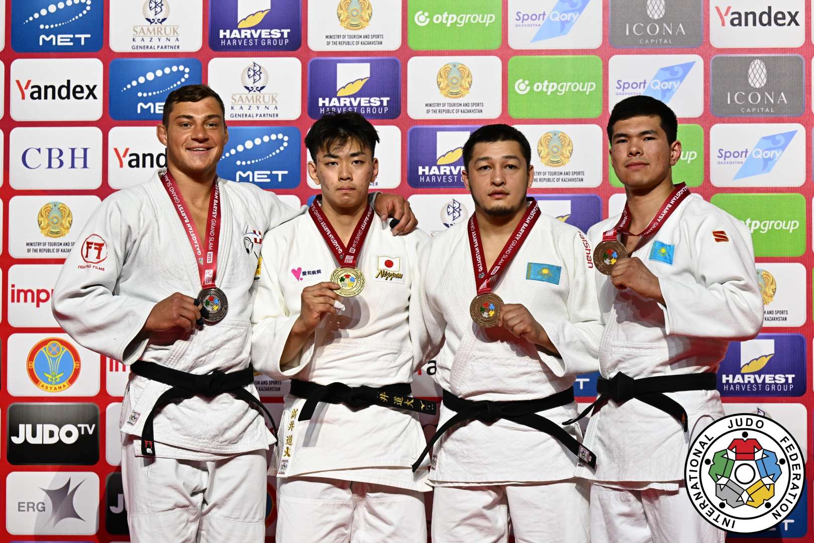 男子全試合結果／グランドスラム・カザフスタン2025 | eJudo