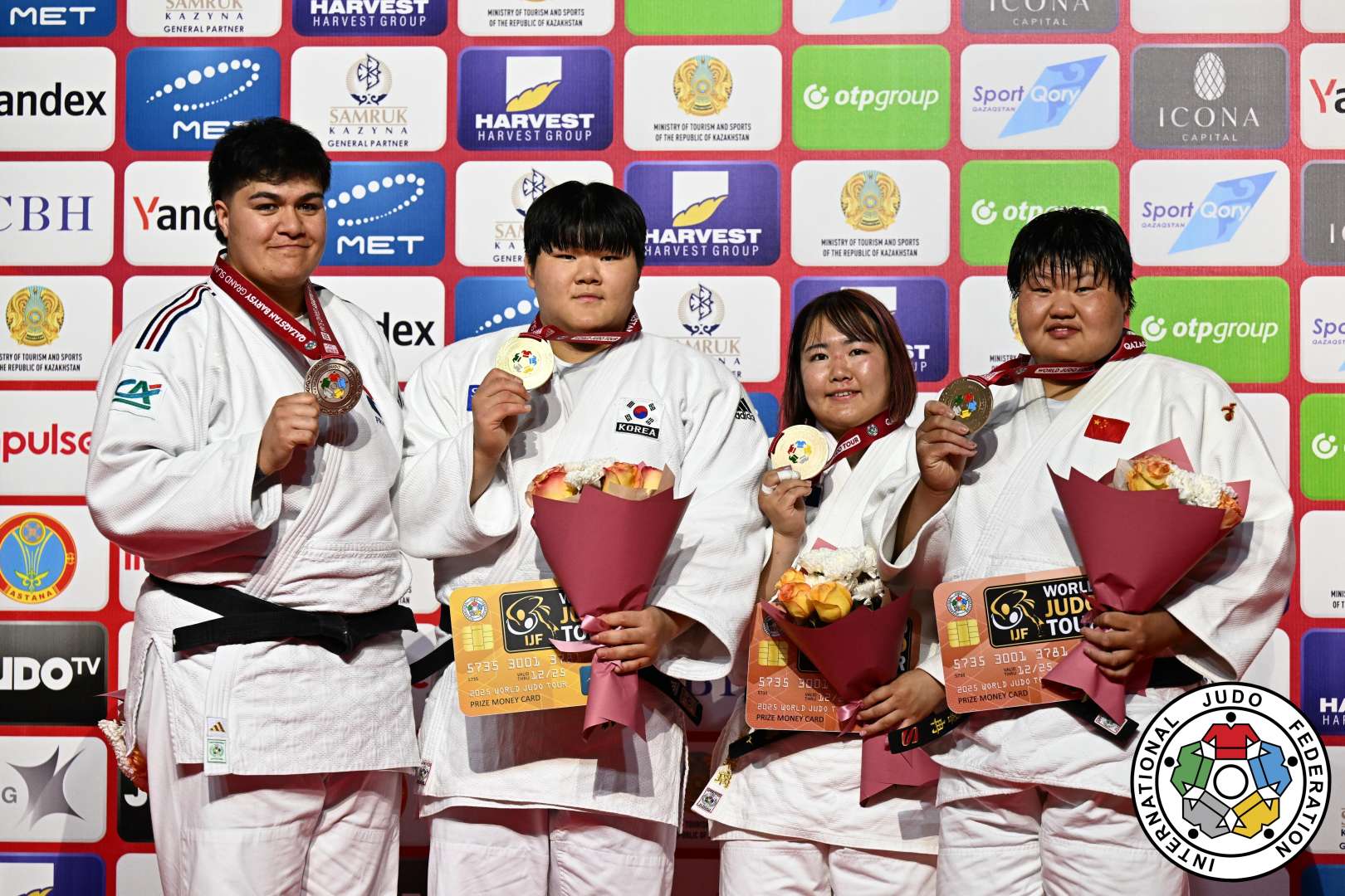 女子全試合結果／グランドスラム・カザフスタン2025 | eJudo