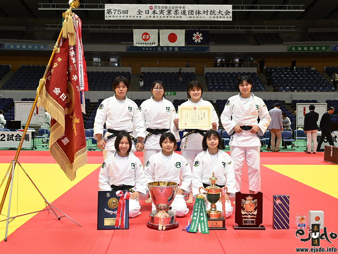 全試合結果／第75回全日本実業柔道団体対抗大会・女子第1部 | eJudo