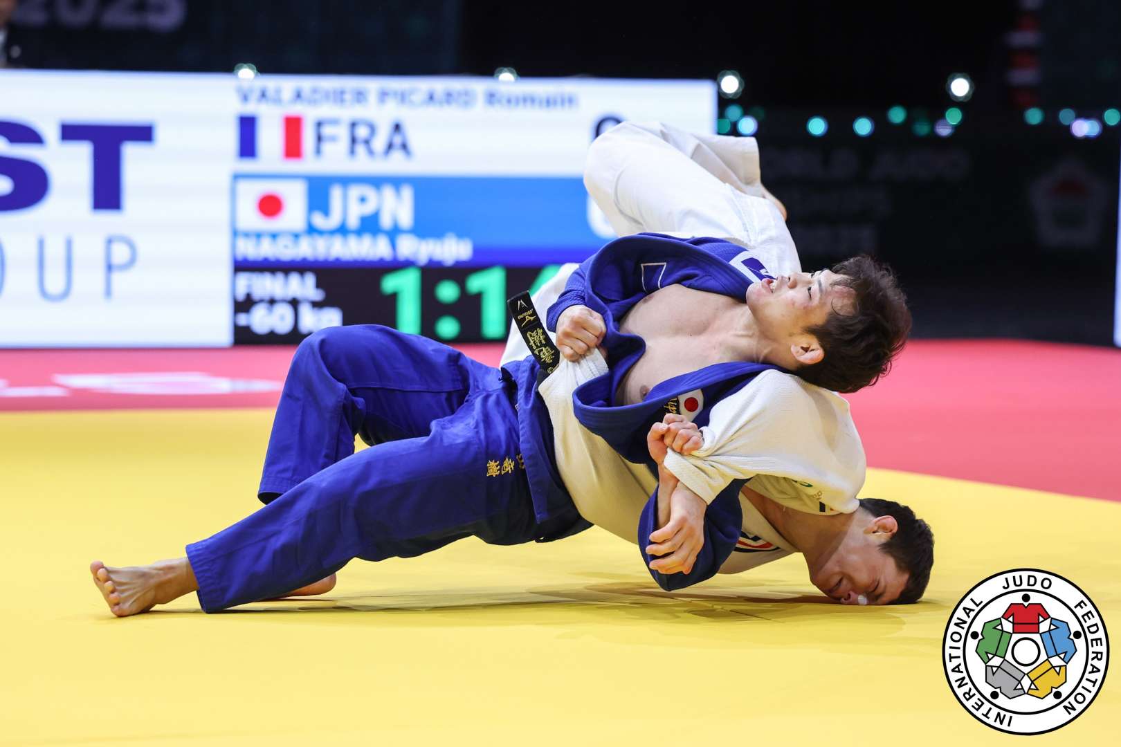 【ニュース】永山竜樹が初優勝、挑戦6度目でついに世界の頂点に立つ／ブダペスト世界柔道選手権2025 第1日男子(60kg級) | eJudo