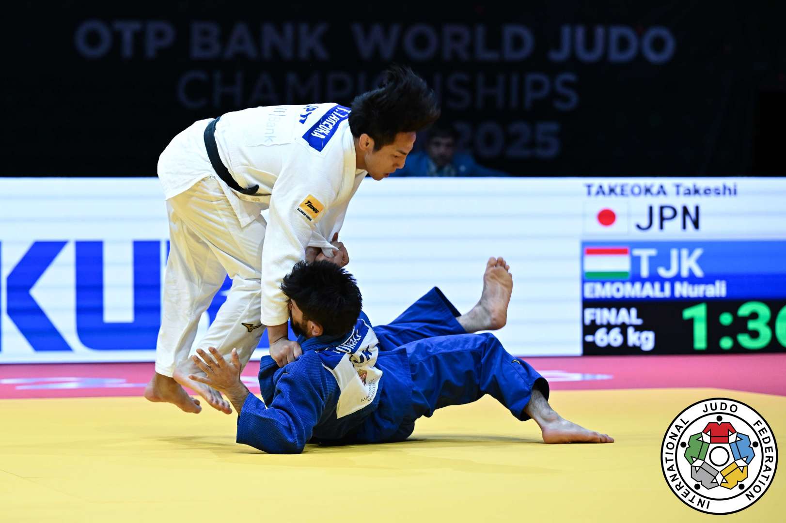 【eJudo’s EYE】「風を捕まえた武岡毅、決勝の出足払は”武岡柔道”の粋」「むしろ高く評価したい阿部一二三」／ブダペスト世界柔道選手権2025 第2日「評」(男子66kg級) | eJudo