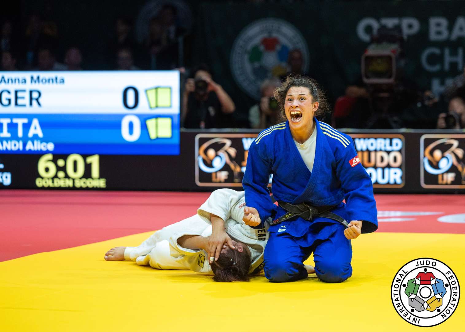 【ニュース】パリ五輪王者ベッランディが優勝、2つ目の世界タイトル獲得／ブダペスト世界柔道選手権2025 第6日女子(78kg級) | eJudo