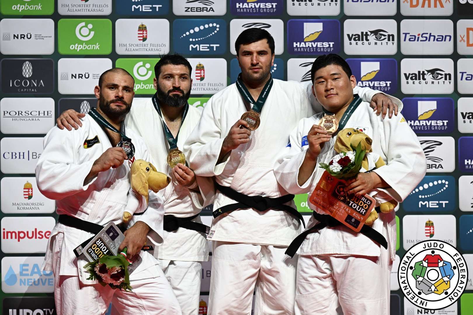 男子100kg超級 全試合結果／ブダペスト世界柔道選手権2025 | eJudo