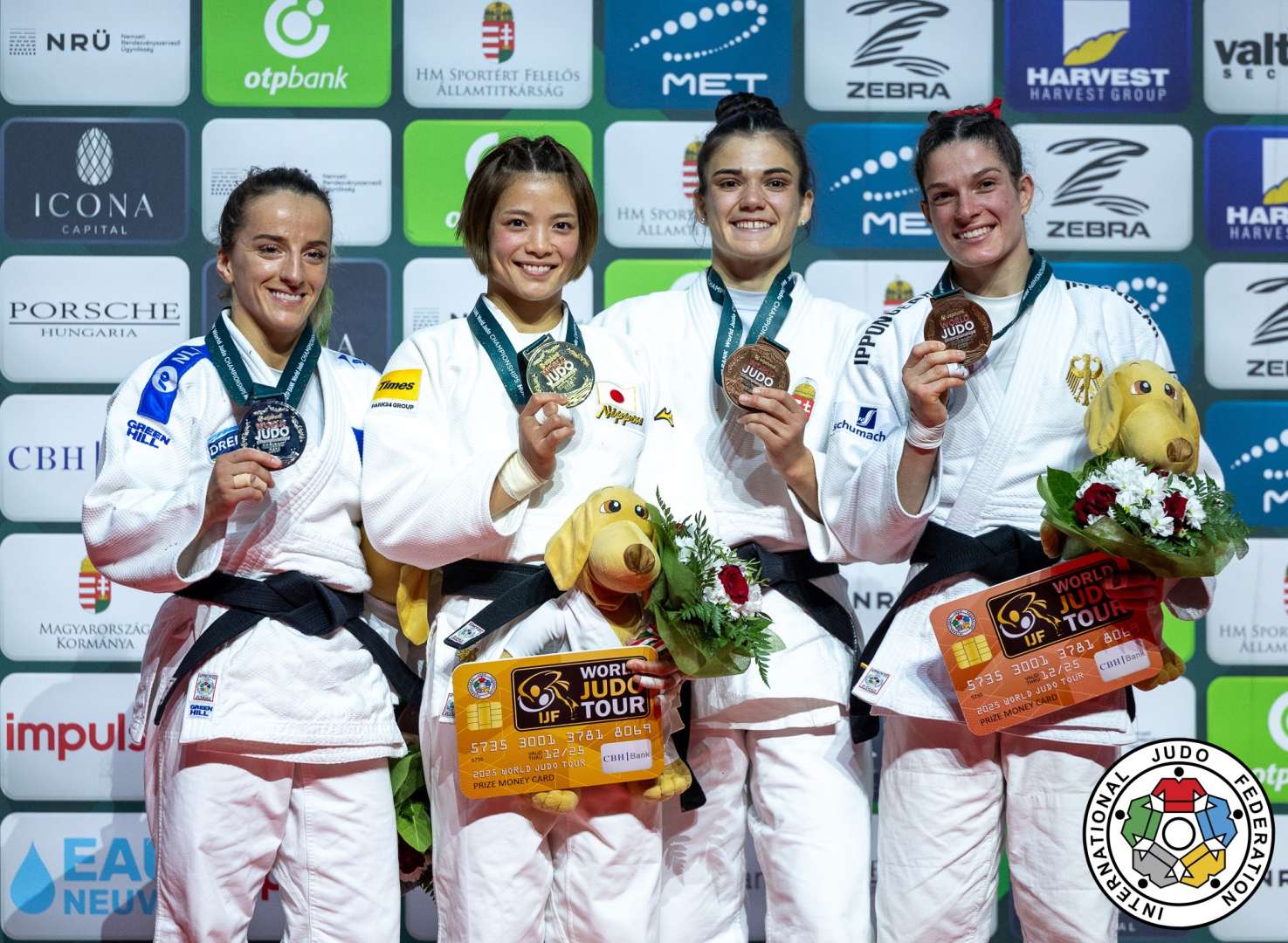 女子52kg級 全試合結果／ブダペスト世界柔道選手権2025 | eJudo