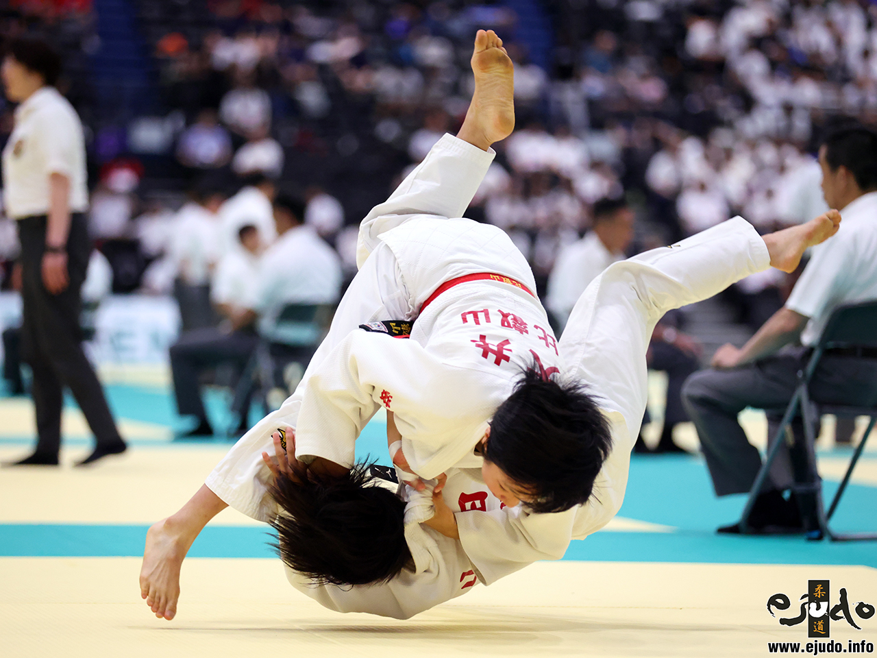 【ニュース】大牟田、比叡山ら女子ベスト32決まる／第97回金鷲旗高校柔道大会 | eJudo