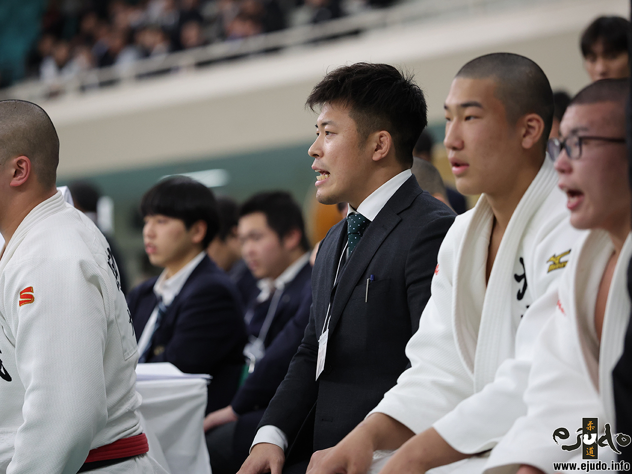 【有力校監督インタビュー】「合言葉は“ここで燃えなきゃ男じゃねえ”、目指すは悲願の初優勝」大成高・渡邊風吹監督／第97回金鷲旗高校柔道大会 | eJudo