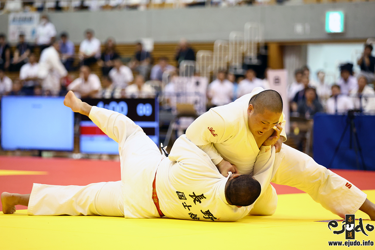 【レポート】優勝候補次々脱落、荒れたトーナメント鎮めたのは世界カデ代表・時田開仁／第74回インターハイ柔道競技 男子100kg超級 | eJudo
