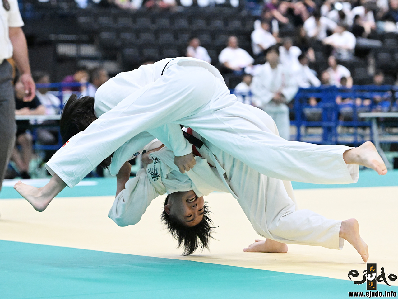【レポート】接戦しぶとく勝ち抜いて石川榛名が頂点、決勝は一昨年3位の瀬古恋奈を破る／第56回全国中学校柔道大会 女子個人戦 女子48kg級 | eJudo