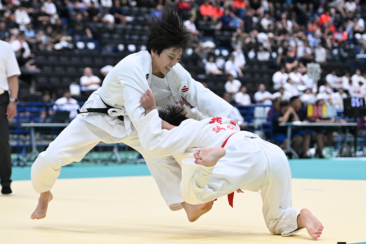 【レポート】勝ちに理由あり。世界カデ代表山川乃々夏、徹底マーク弾き返して優勝飾る／第56回全国中学校柔道大会 女子57kg級 | eJudo