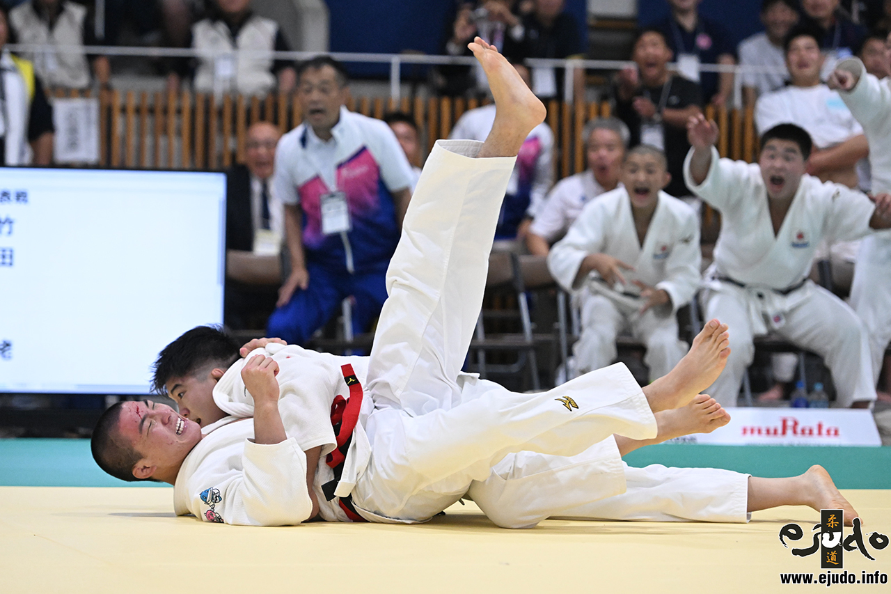 【速報】福岡県が28年ぶりの優勝、大健闘・滋賀県を決勝で退ける／第79回国民スポーツ大会柔道競技会・少年男子 | eJudo