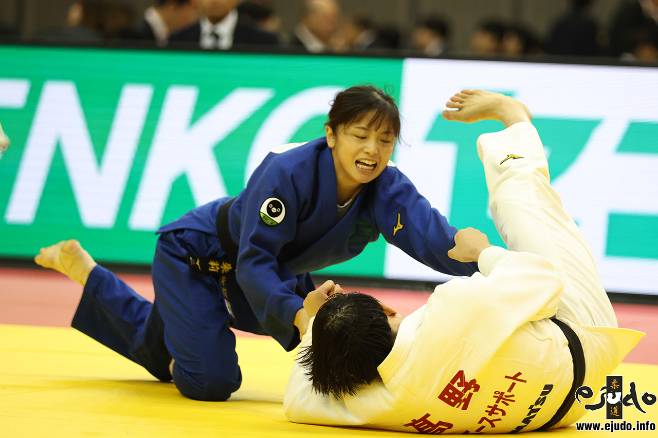 【レポート】大森朱莉が初優勝、GS延長戦の連続を粘り強く制す／2025年度講道館杯全日本柔道体重別選手権大会 女子57kg級 | eJudo